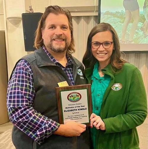 Kimble receives AGFC education award | Times Dispatch | jonesborosun.com