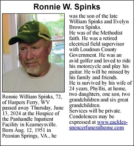 Ronnie W. Spinks | Obituaries | journal-news.net