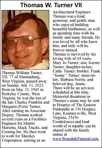 Thomas W. Turner VII | Obituaries | journal-news.net