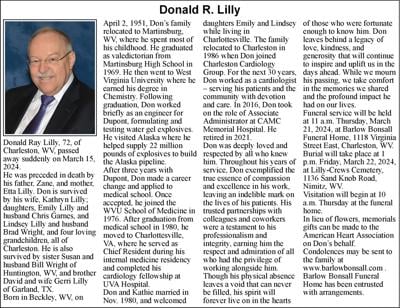 Donald R. Lilly | Obituaries | journal-news.net