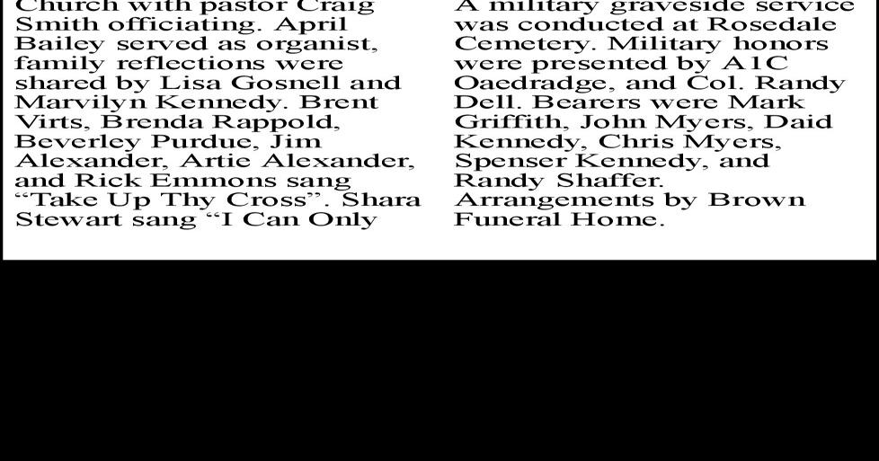 Brigadier General Griffith Military Rites | Obituaries | journal-news.net