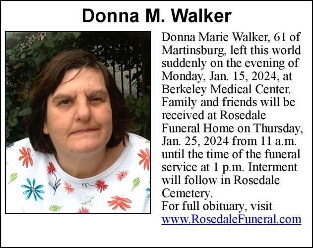 Donna M. Walker | Obituaries | journal-news.net