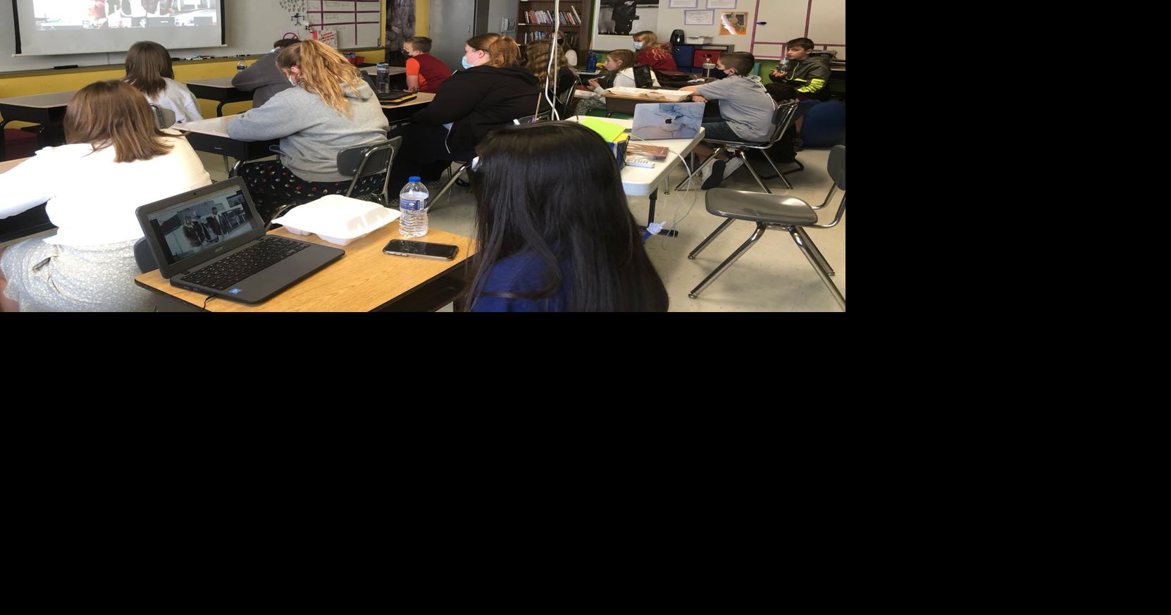 South Middle students get interactive look at history of James Herman ...