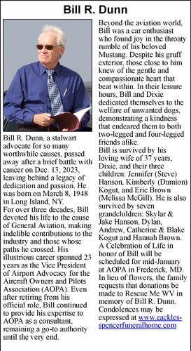 Bill R. Dunn | Obituaries | journal-news.net