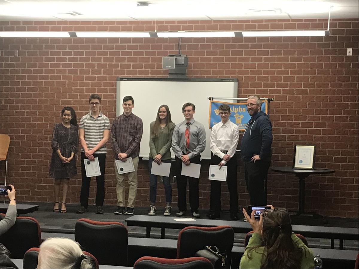Spring Mills High School math students celebrate new honors inductees ...