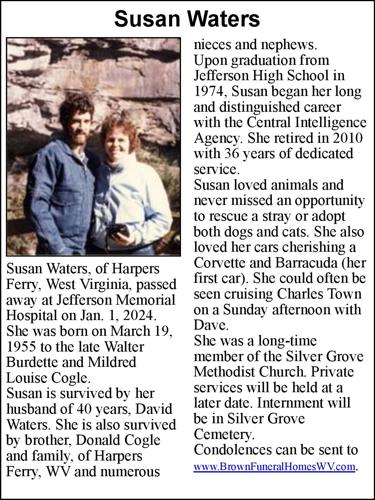 Susan Waters | Obituaries | journal-news.net