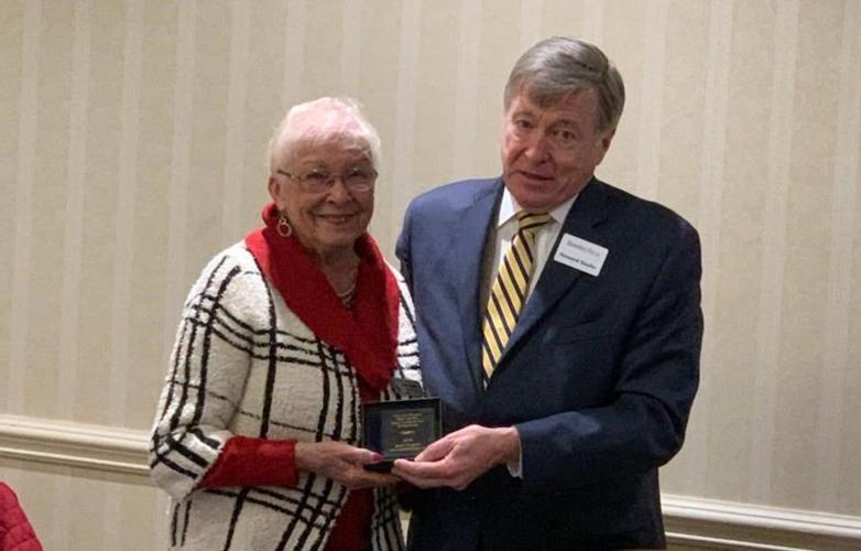 Janet Harner receives the West Virginia Executive Secretary of the Year ...