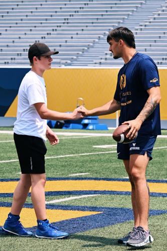 WVU gives back in third annual Youth Football Camp | Journal-news ...
