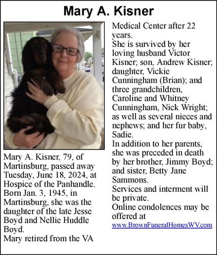 Mary A. Kisner | Obituaries | journal-news.net