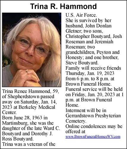 Trina R. Hammond | Obituaries | journal-news.net