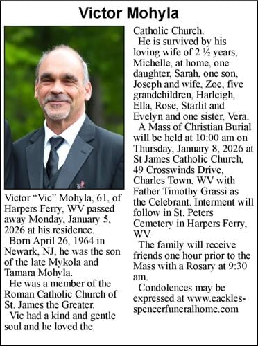 Victor Mohyla | Obituaries | journal-news.net