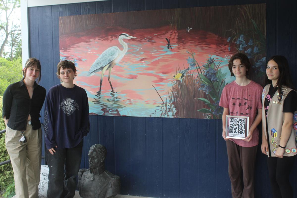 Girl Scouts unveil Shenandoah River conservation mural at Harpers Ferry ...