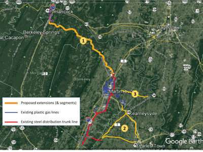 Mountaineer Gas to build first part of new Eastern Panhandle pipeline ...