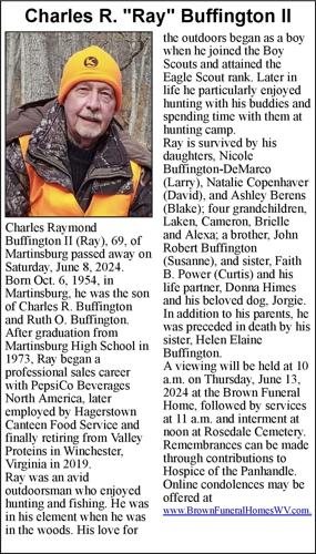 Charles R. "Ray" Buffington II | Obituaries | journal-news.net