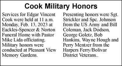 Cook Military Honors | Obituaries | journal-news.net