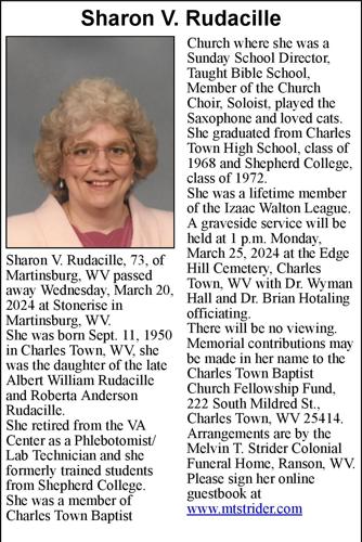 Sharon V. Rudacille | Obituaries | journal-news.net