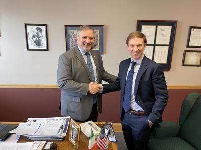 State Auditor McCuskey meets visits Martinsburg | Journal-news ...