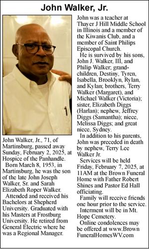 John Walker, Jr. | Obituaries | journal-news.net