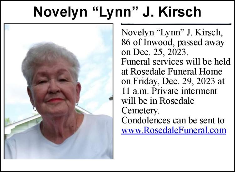 Novelyn “Lynn” J. Kirsch | Obituaries | journal-news.net