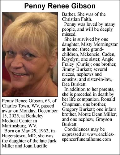 Penny Renee Gibson | Obituaries | journal-news.net