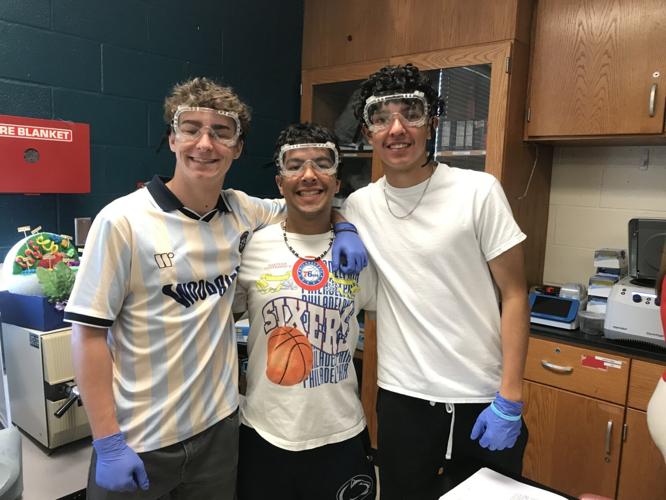 Jefferson High School students analyze DNA during forensic science ...