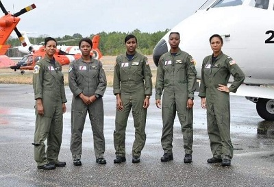 Coast Guard’s 'Fab Five' virtually shares experiences as first African ...