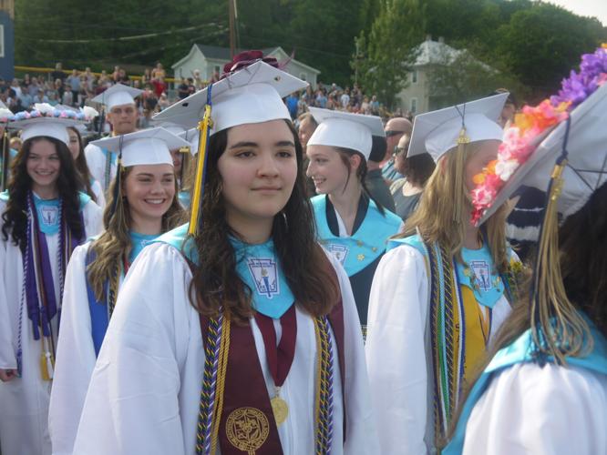 131 graduates cross the finish line at Berkeley Springs High School ...