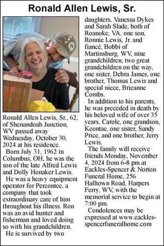 Ronald Allen Lewis, Sr. | Obituaries | journal-news.net