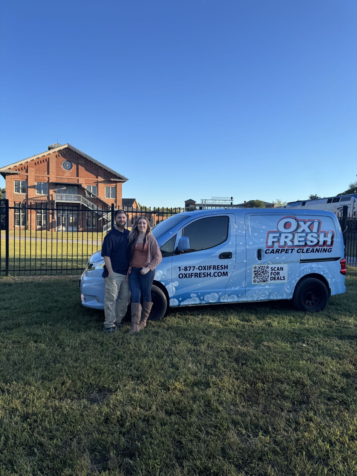 Shawn and Devan Wrighthouse bring Oxi Fresh Carpet Cleaning to Martinsburg | Business And ...