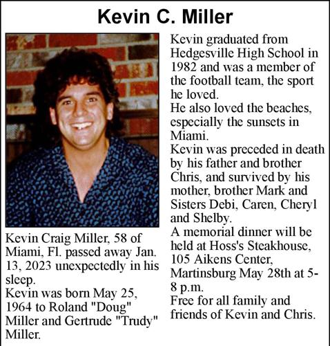 Kevin C. Miller | Obituaries | journal-news.net