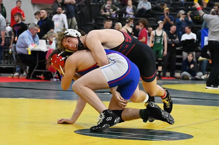 Over 20 local wrestlers triumph in first round of state championship ...