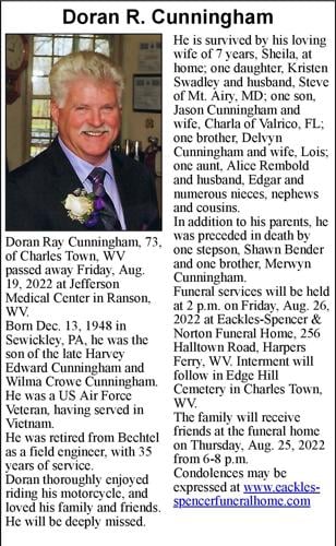 Doran R. Cunningham | Obituaries | journal-news.net