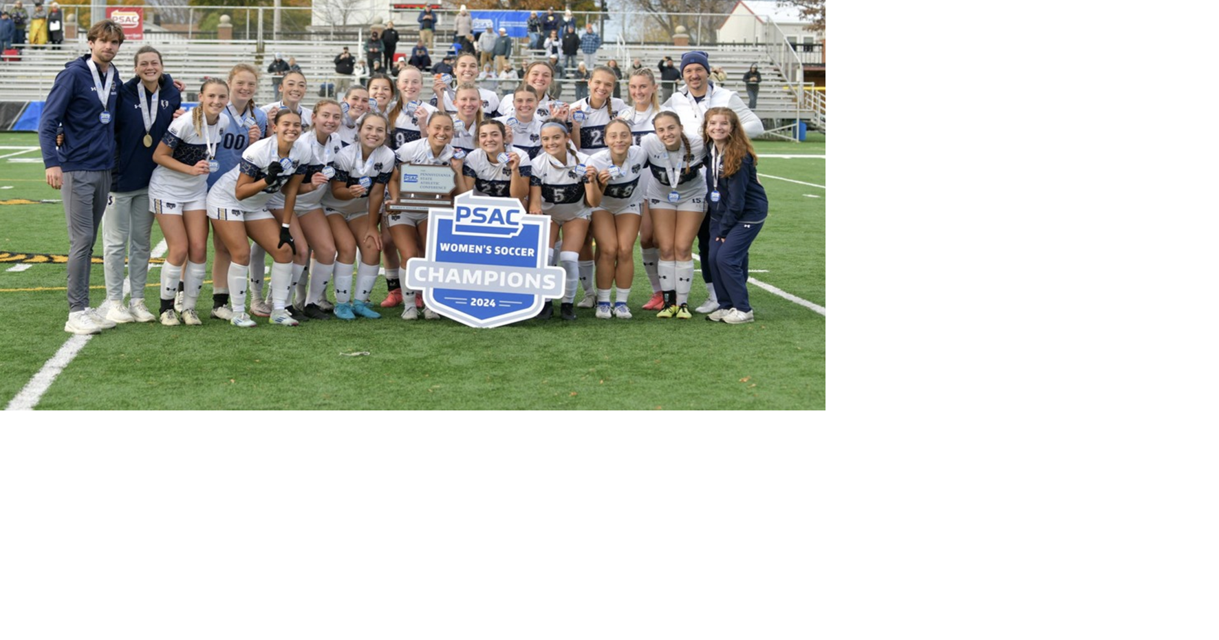 Conference Champions: Shepherd women's soccer defeats Kutztown for ...