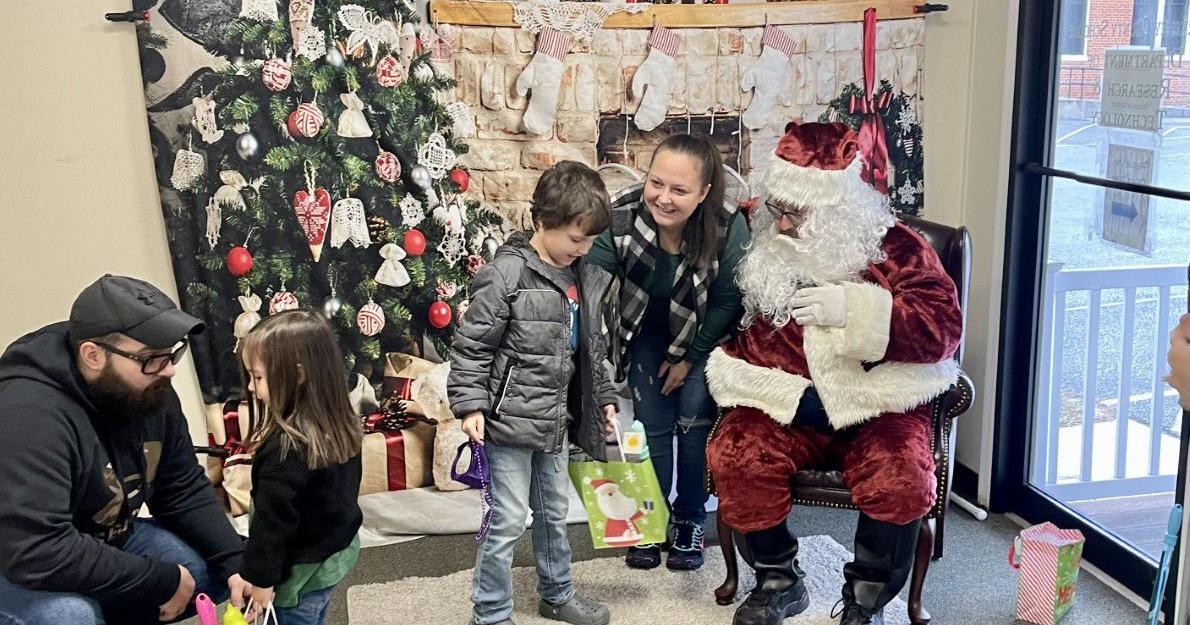 Getting into the holiday spirit, local families enjoy Sensory Santa experience through BCS ...