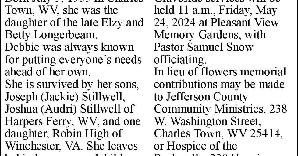 Debra K. Stillwell | Obituaries | journal-news.net