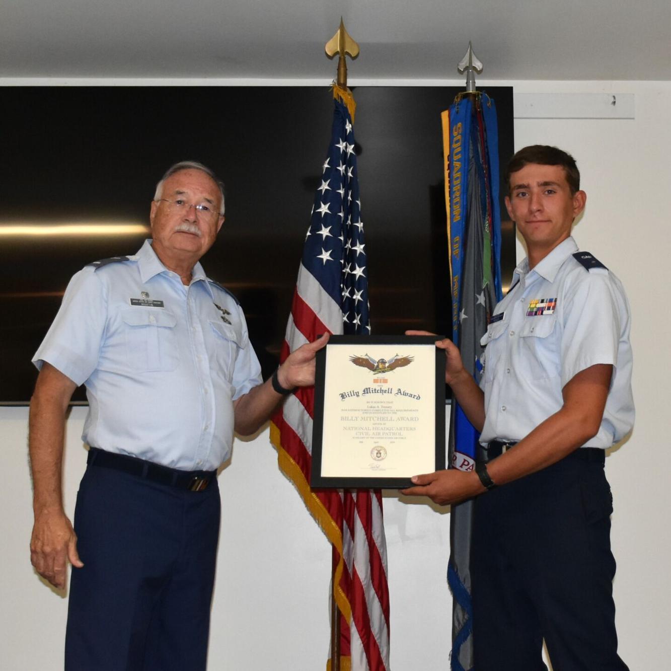 Civil Air Patrol cadet earns Billy Mitchell Award | | journal-news.net