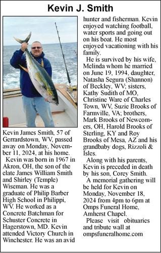 Kevin J. Smith | Obituaries | journal-news.net