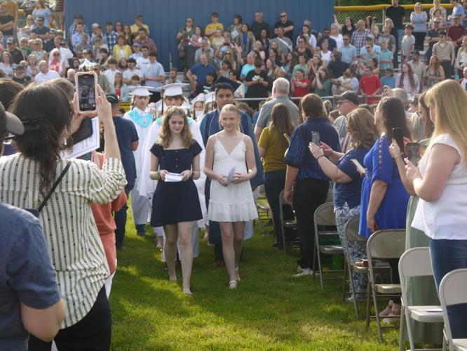 131 graduates cross the finish line at Berkeley Springs High School ...