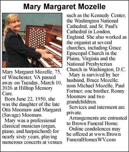 Mary Margaret Mozelle | Obituaries | journal-news.net