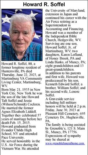 Howard R. Soffel | Obituaries | journal-news.net