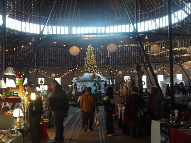Merry Makers Market draws crowd to Martinsburg's historic Roundhouse ...