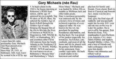 Gary Michaels (née Rau) | Obituaries | journal-news.net