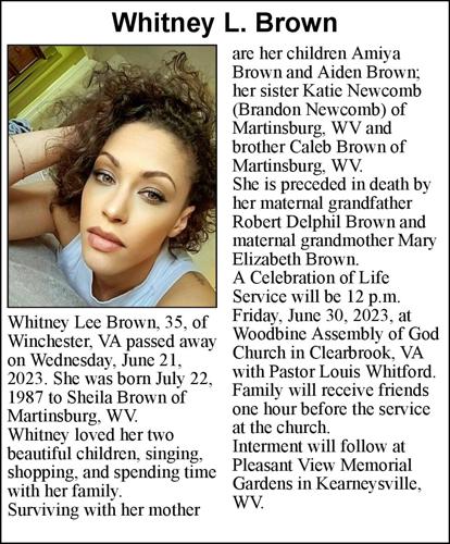 Whitney L. Brown | Obituaries | journal-news.net