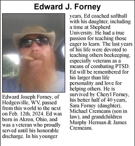 Edward J. Forney | Obituaries | journal-news.net