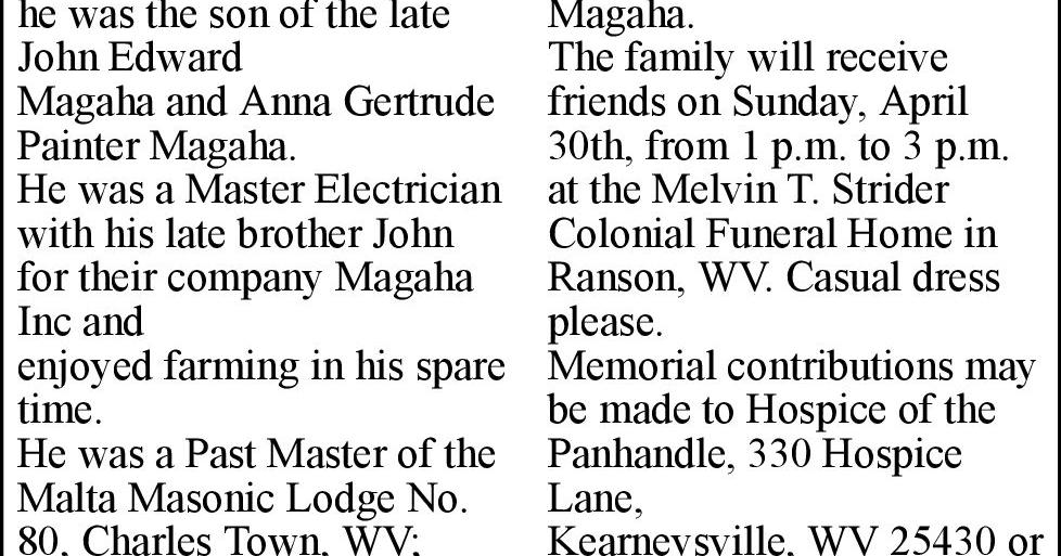 Gary E. Magaha | Obituaries | journal-news.net