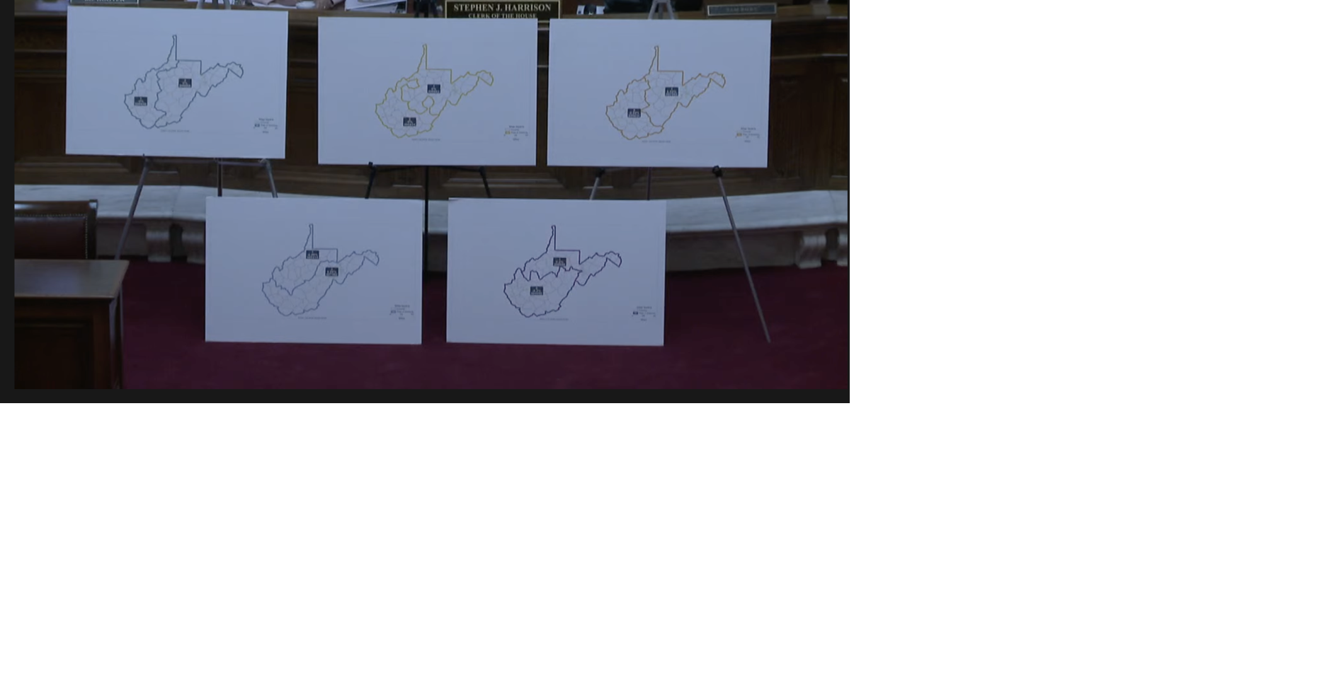 WV shares draft maps for 100 House districts, two congressional splits ...