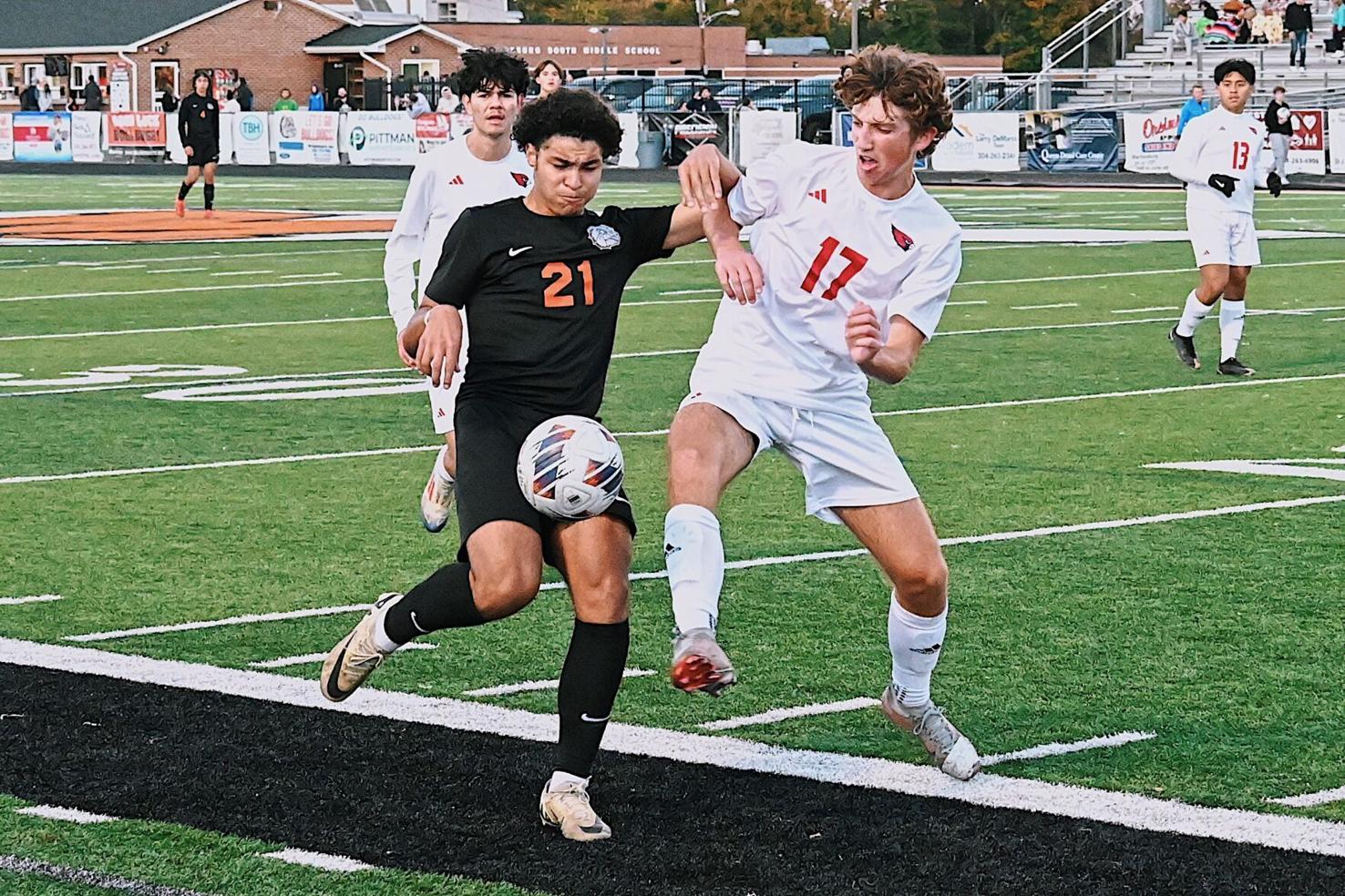 Late penalty propels Martinsburg to tense Region II Section I boys ...