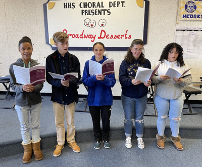 Friends of Music helps Hedgesville High School buy new sheet music ...