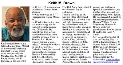Keith M. Brown | Obituaries | journal-news.net