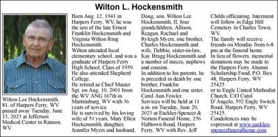 Wilton L. Hockensmith | Obituaries | journal-news.net